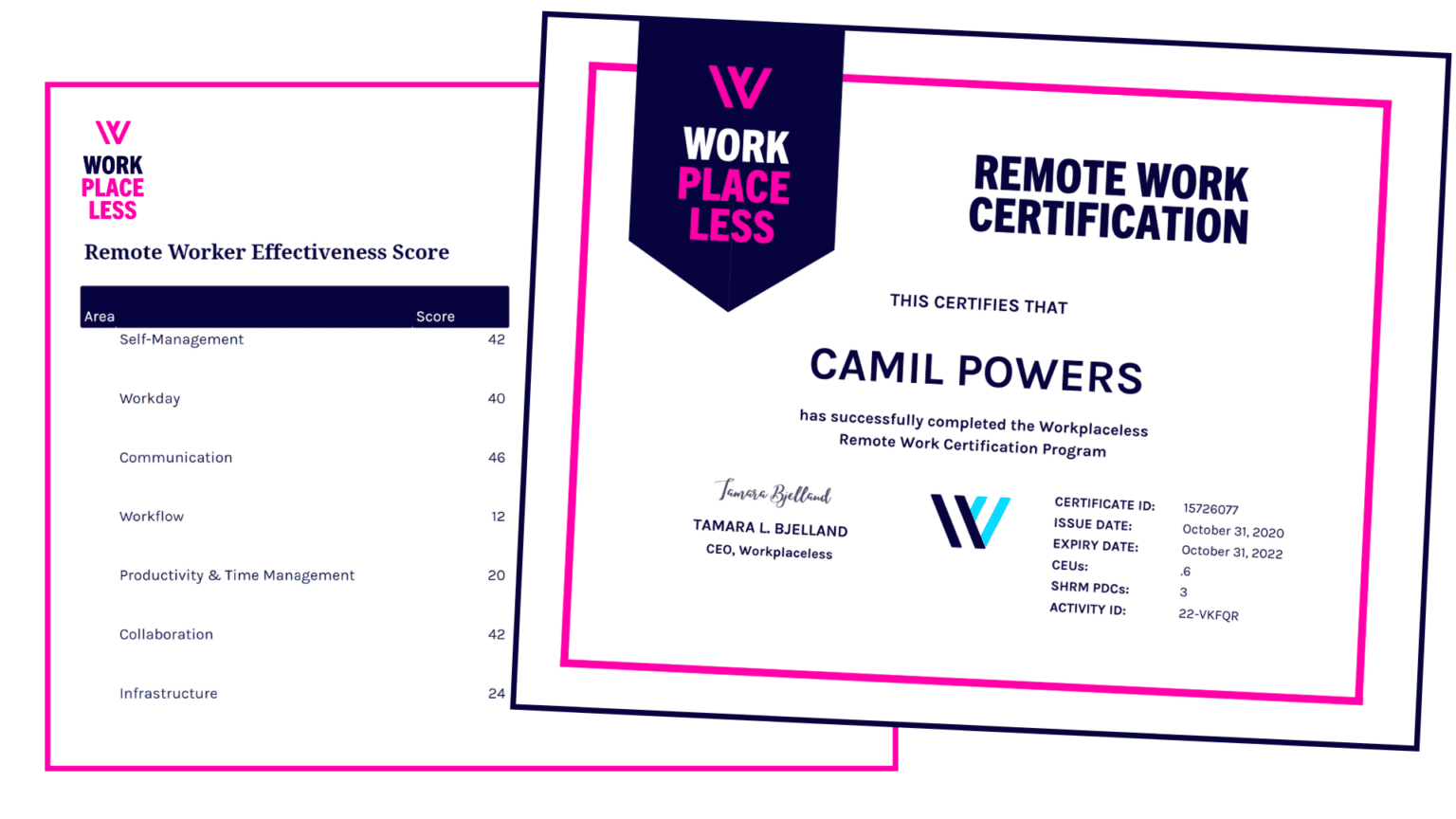 The Original Remote Work Certification from Workplaceless